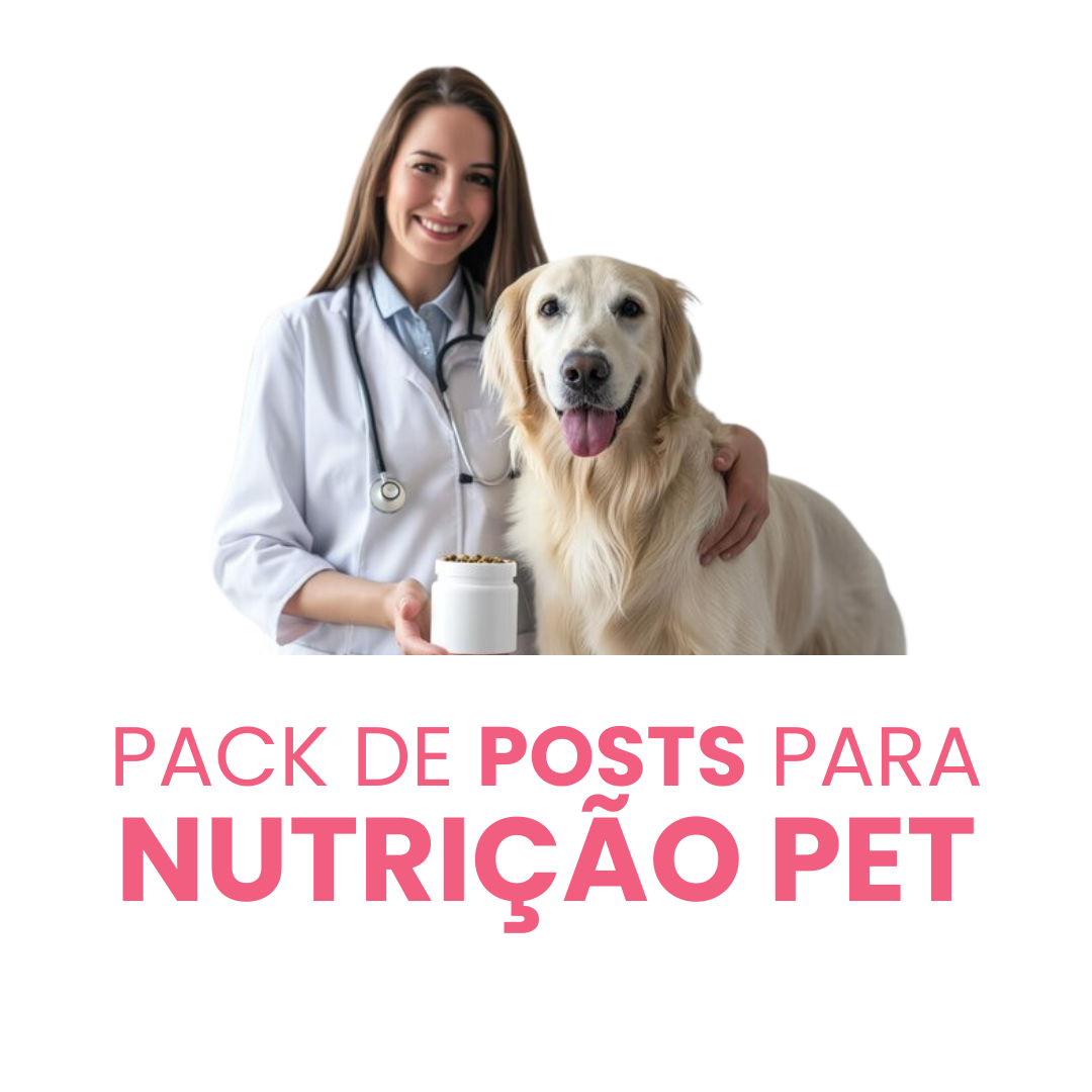 Pack Nutripet – Tenha um perfil de destaque no instagram com mais de 60 posts prontos para postar!