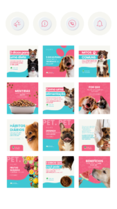 Pack Nutripet – Tenha um perfil de destaque no instagram com mais de 60 posts prontos para postar!